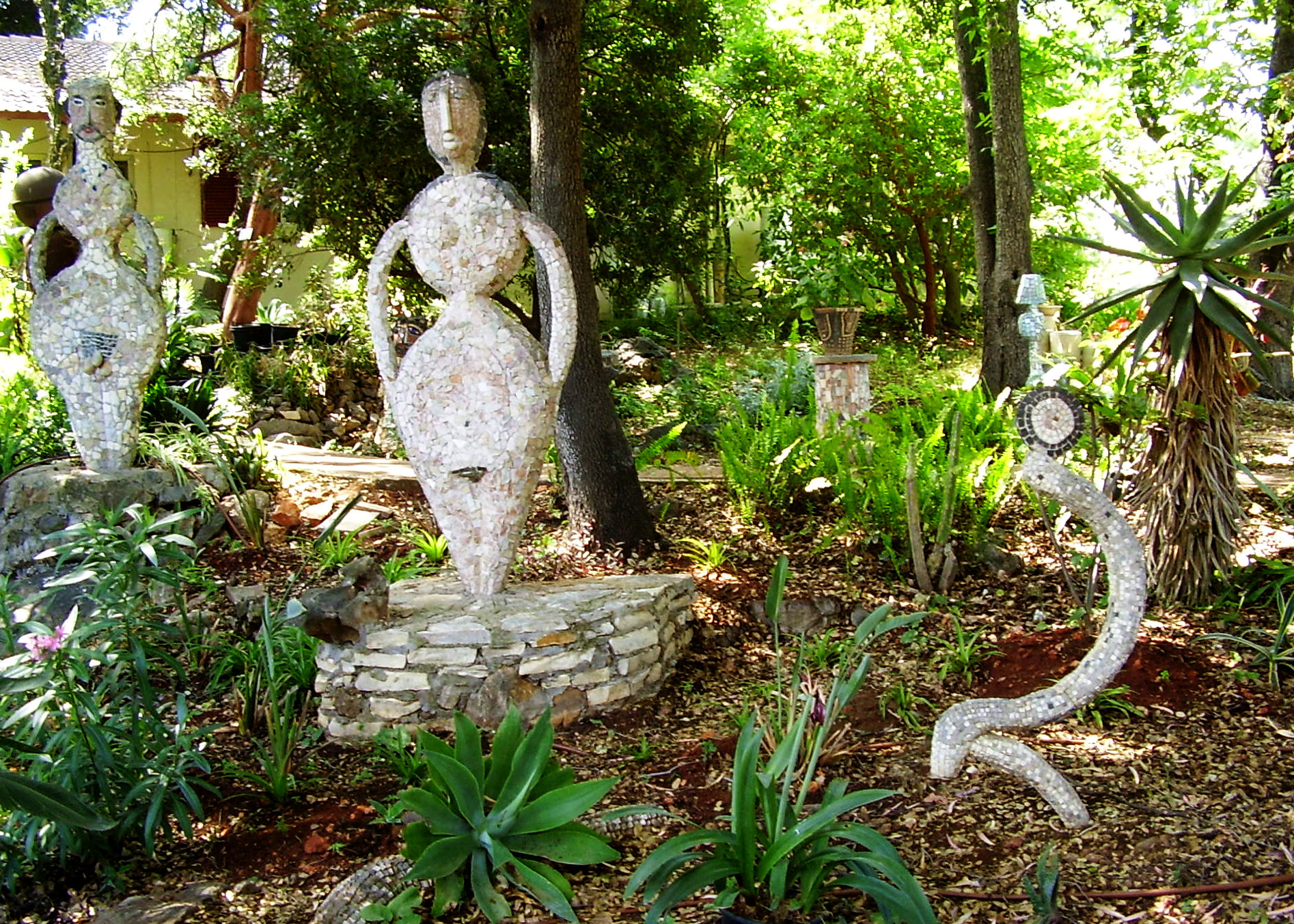 Adam and Eve and the Snake, Kibutz Eilon, Israel | OLIVE TREE ALLIANCE